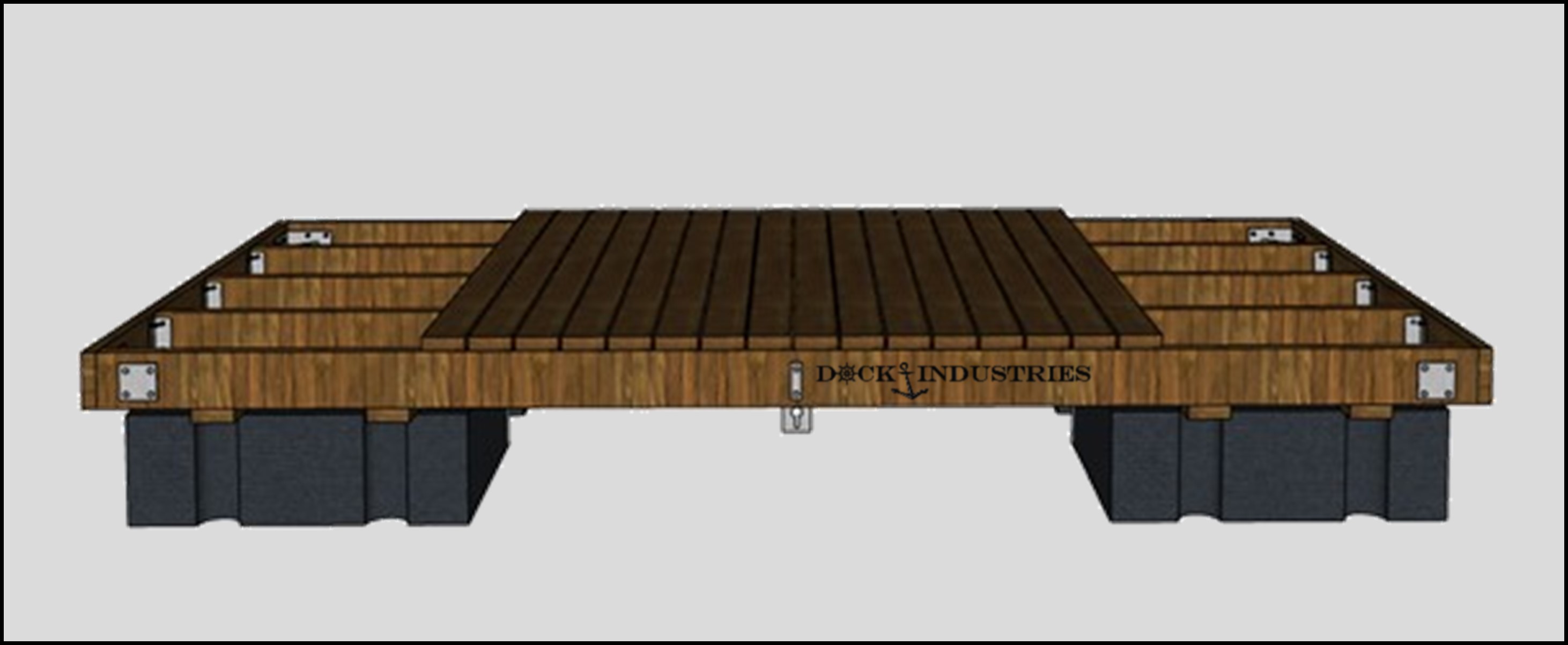Heavy Duty 4'x4' Fixed dock - 4'x16' Semi-Floating - 8'x16' Floating ...