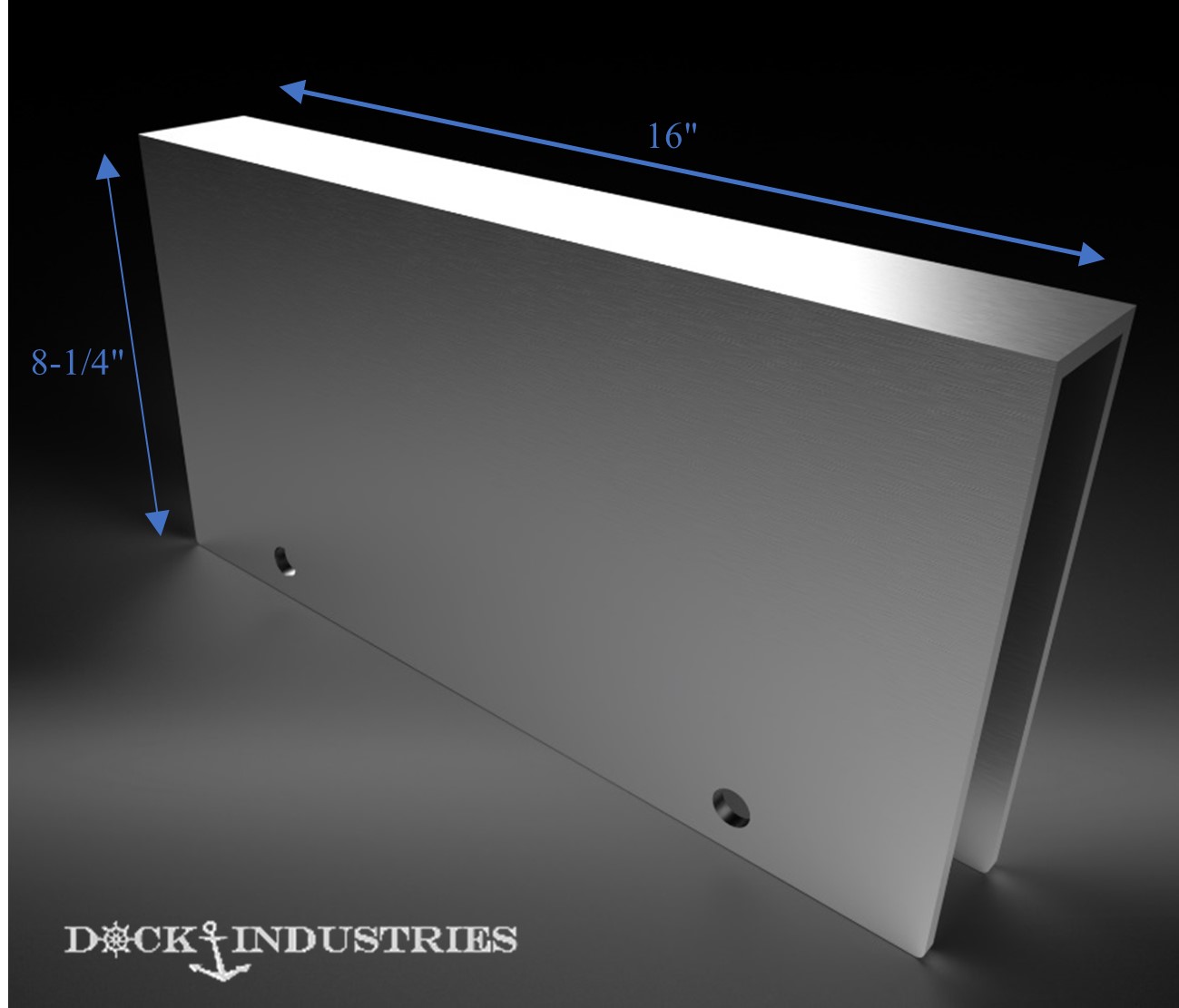 Aluminium outboard motor mounts - Dock Industries